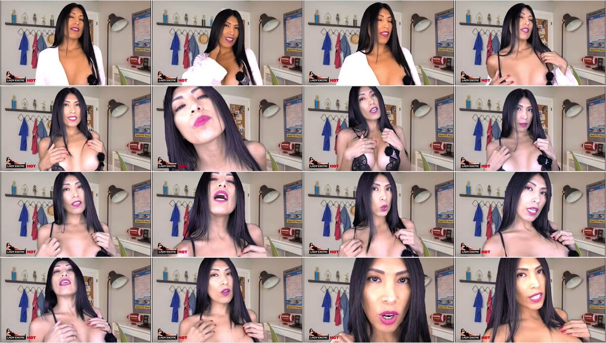 Lady Exotic ASMR - stepmom gives son a present