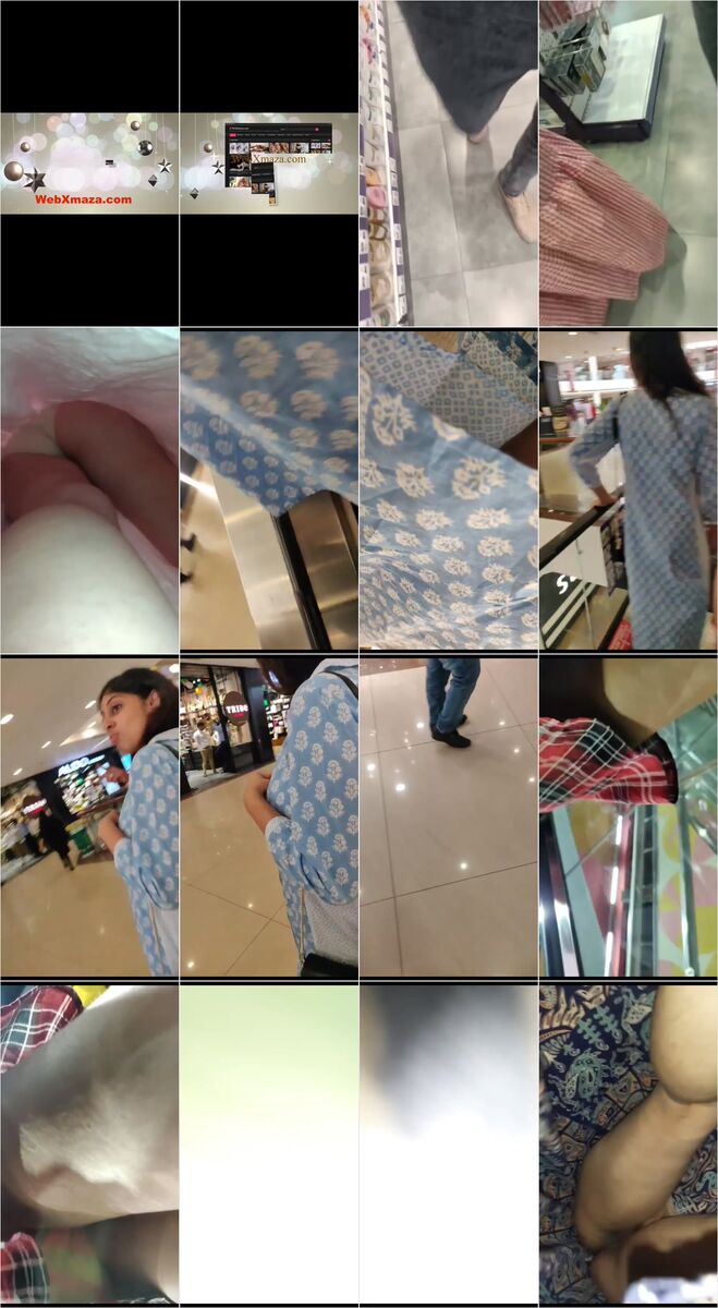 At Shopping Mall Random Underskirt Panty And Naked