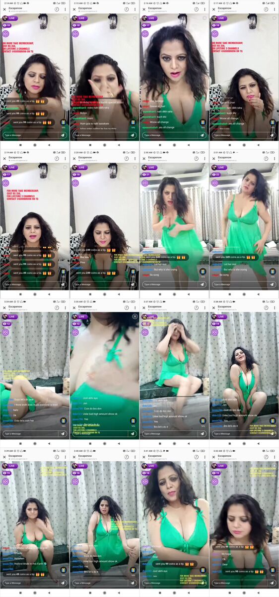 Sapna Sappu Flashing Her B00bs Nude Premium Live