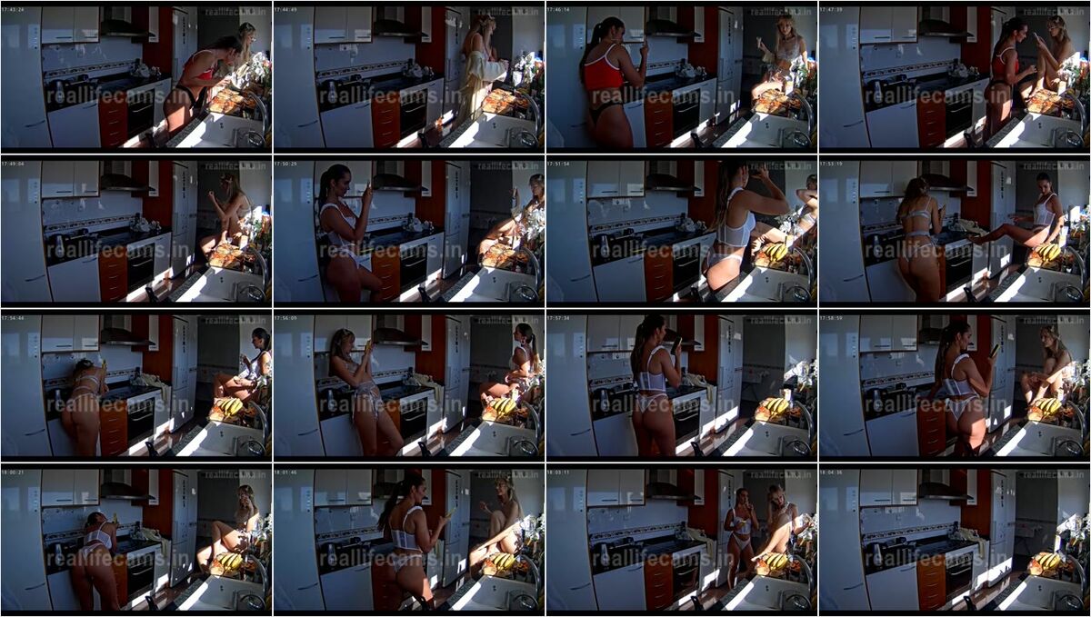 Reallifecam - Nadia Photoshoot In Kitchen Lingeries, 28 06 2024
