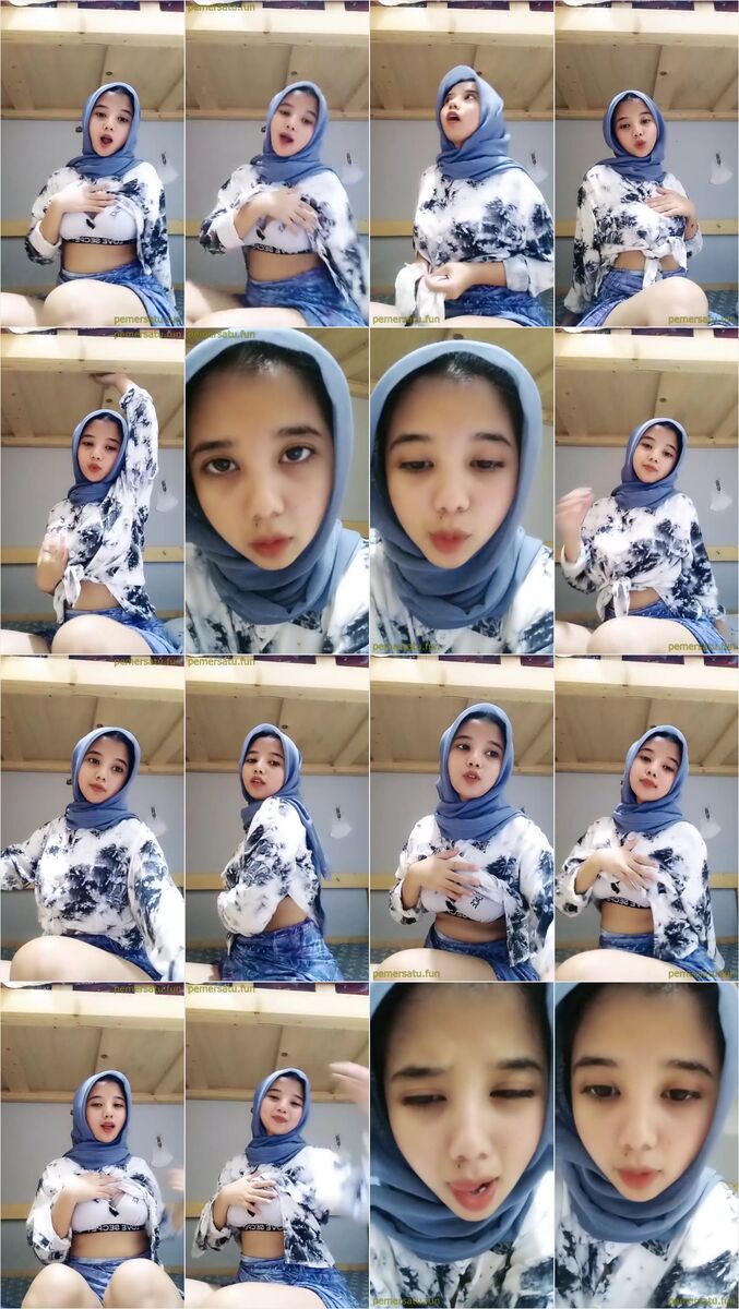 jilbab imut bertahi lalat lagi sange