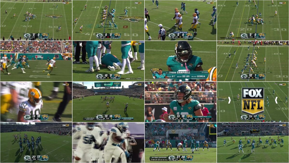 Green Bay Packers at Jacksonville Jaguars 27 10 2024 low