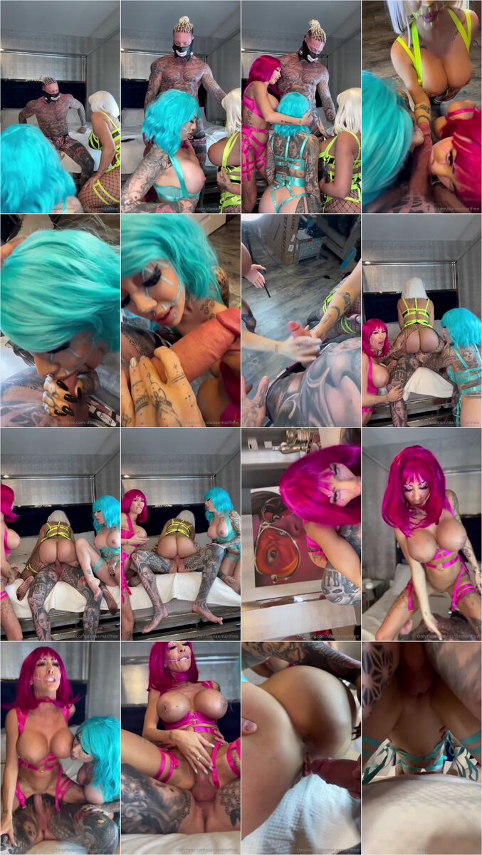 OnlyFans Toochi Kash Lacey Jayne And Danae Mari - Foursome NEW P