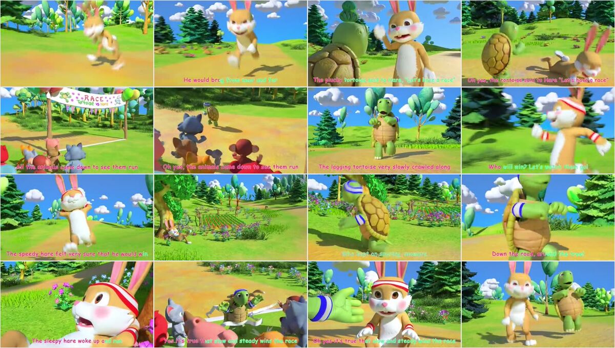 The Tortoise and the Hare   CoComelon Nursery Rhymes & Kids Song