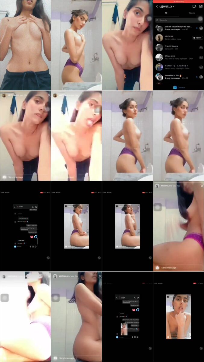 Very Beautiful Sexy Figured Girl Kritikaa Send Full Nude Videos 
