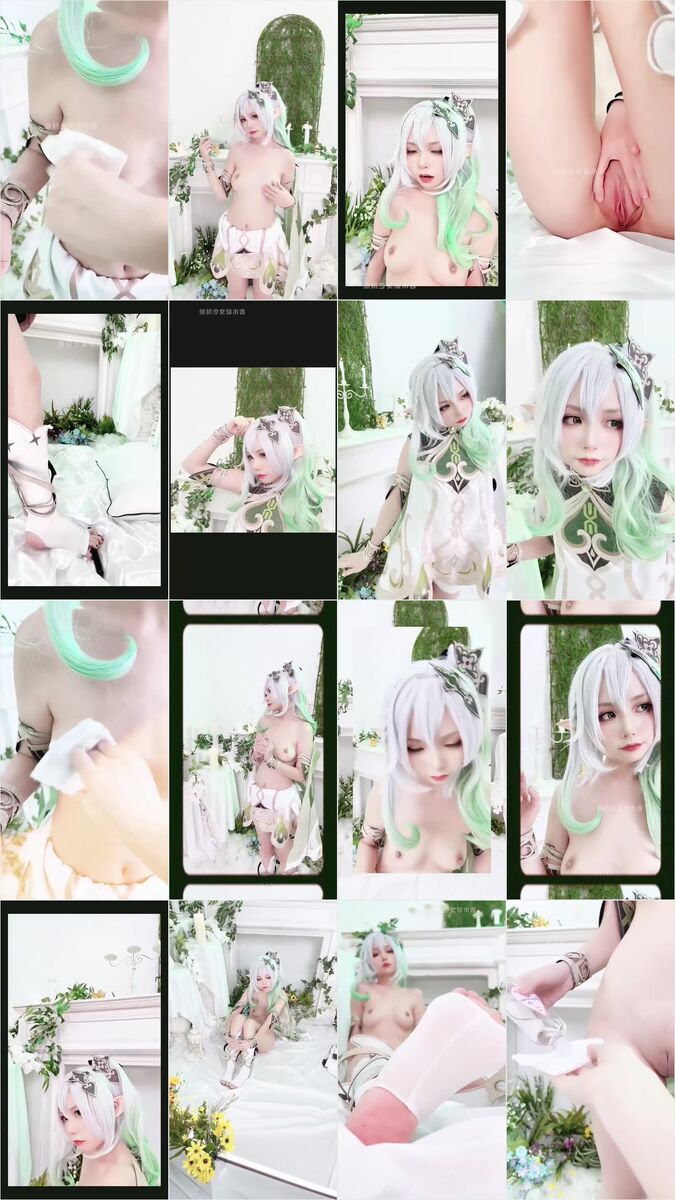 Cosplayer Nahida yang Menggoda