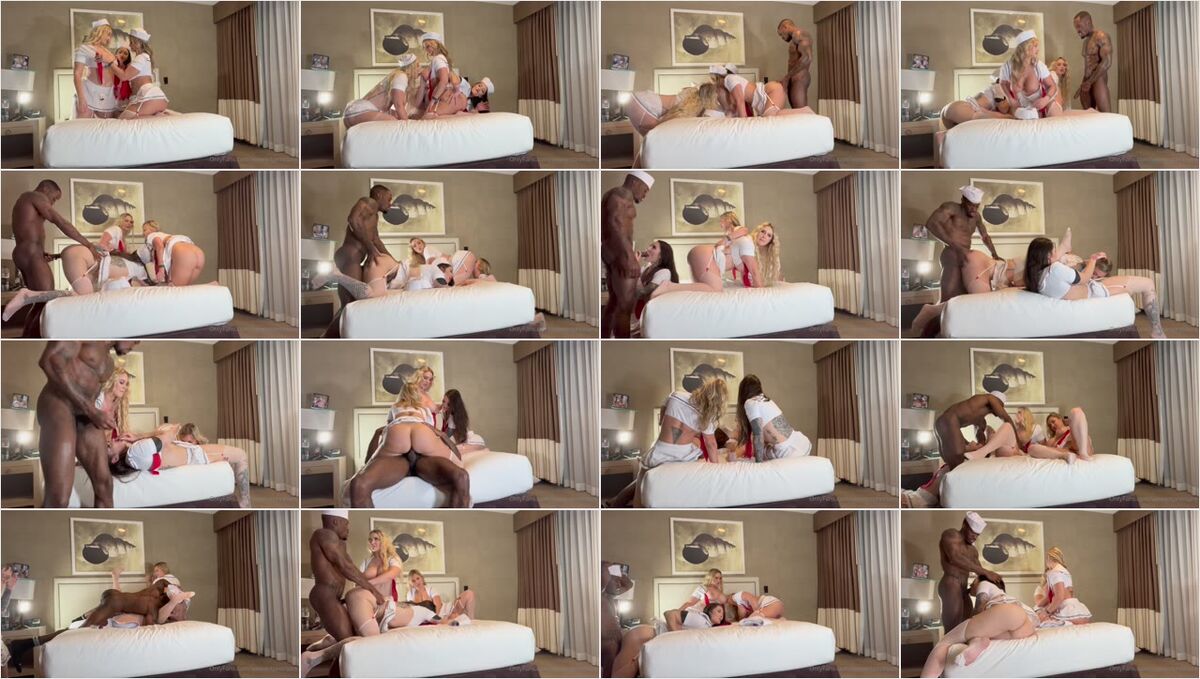 OnlyFans Jenna Starr Katalina Kyle And Often Elle - Man Overboar