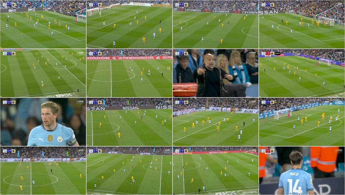 Manchester City vs Wolverhampton Wanderers - Full Match