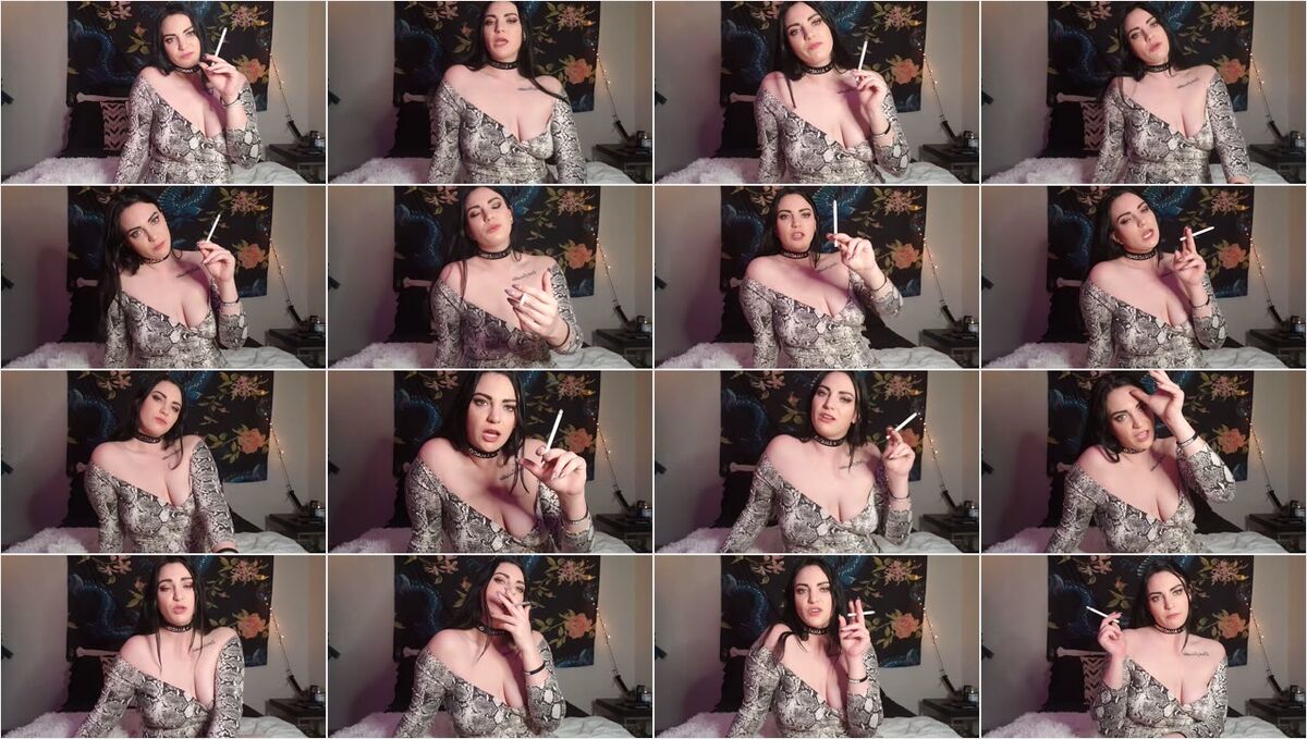 anacondanoire H265 29 03 2020 28231328 Smoking fetish clip for M