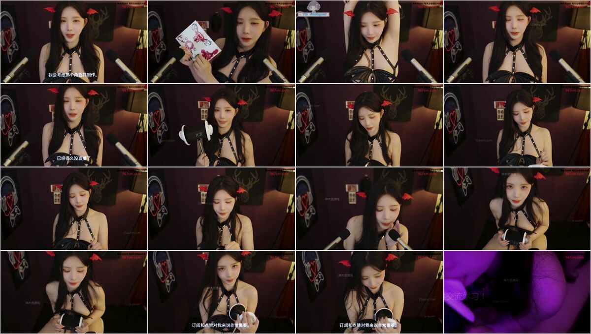 Yoon ying ASMR è§è²æ®æ¼-