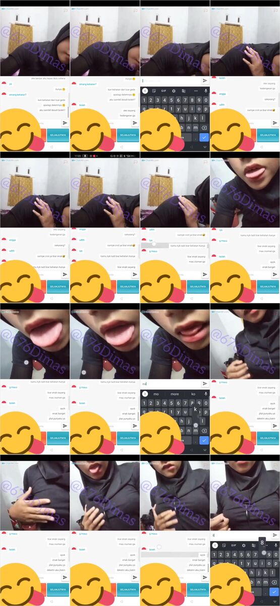 Cewek cantik berjilbab 02 -  mp4 -