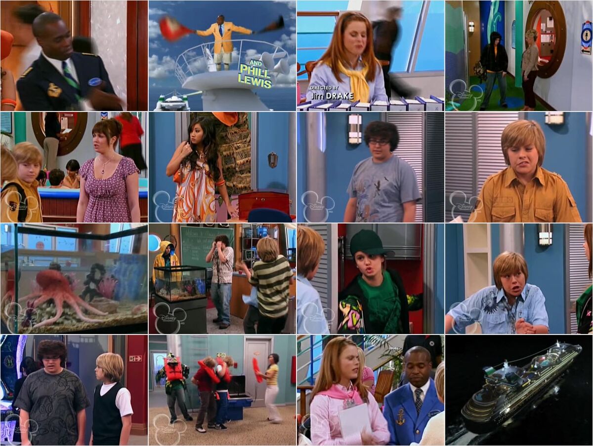 Zack & Cody Sul Ponte Di Comando - 1x01- Primo Giorno Alla Seven
