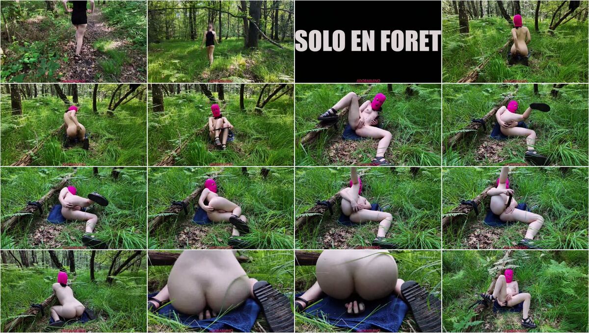 Adorableno+•+Vidéo+17+Je+me+gode+le+cul+dans+la+foret+2024-08