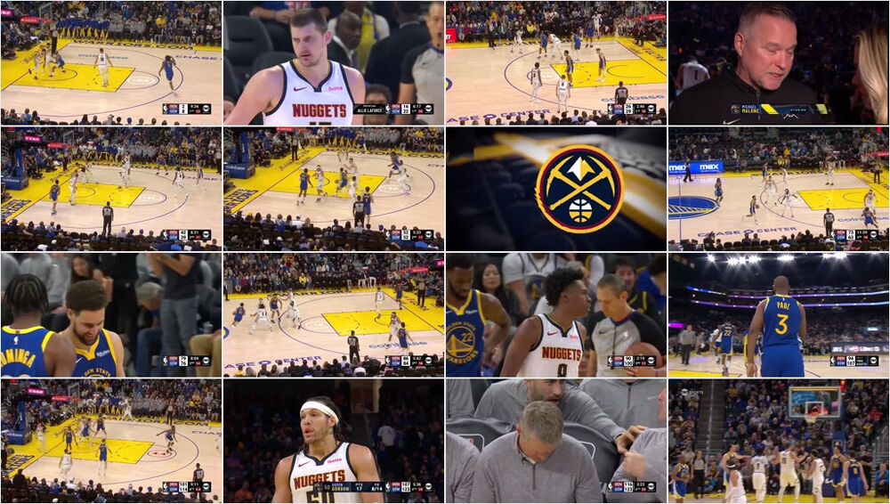 Nuggets vs Warriors - January 4, 2024
