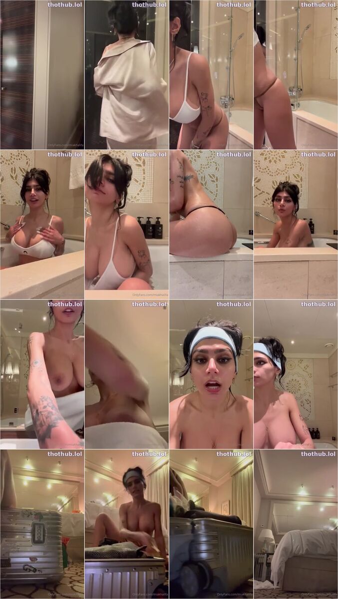Mia Khalifa Hotelroom nude ppv
