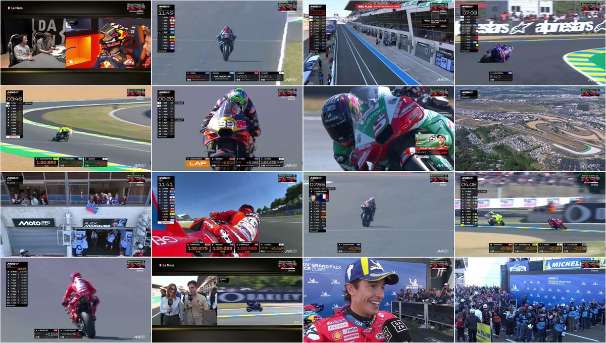 Q1 y Q2 de MotoGP del G P  de Francia - 10-05-25