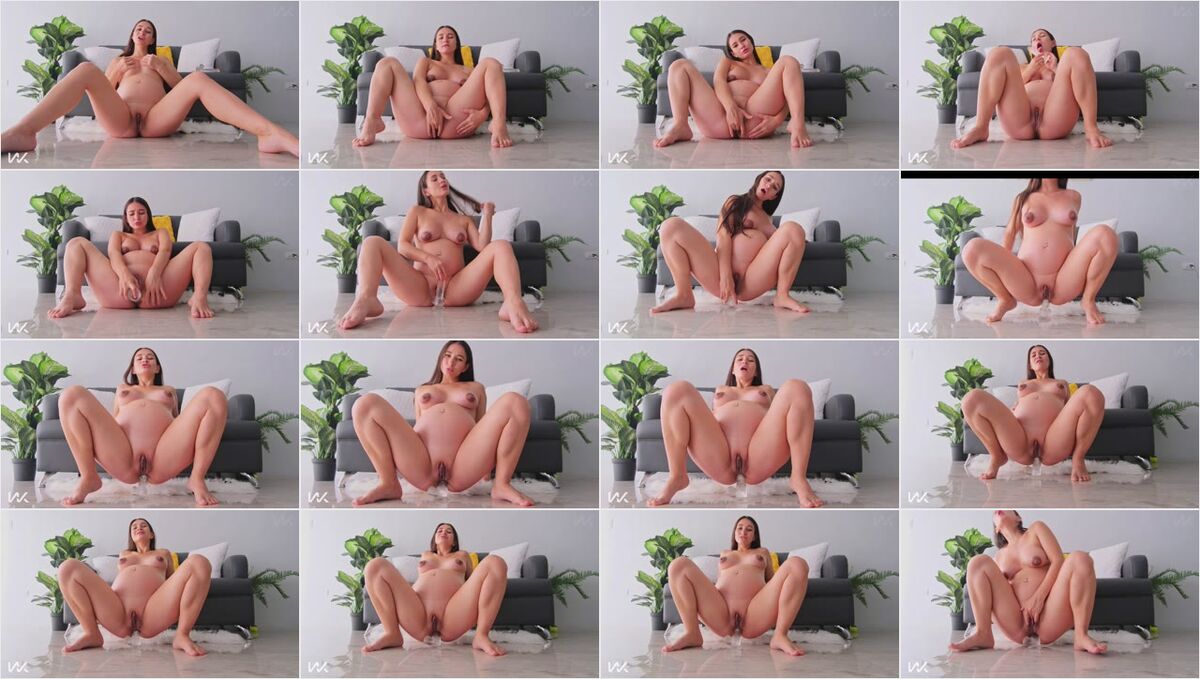 Hot 9 Months Pregnant Mommy Enjoy Anal Dildo Riding - Wan2kiss w