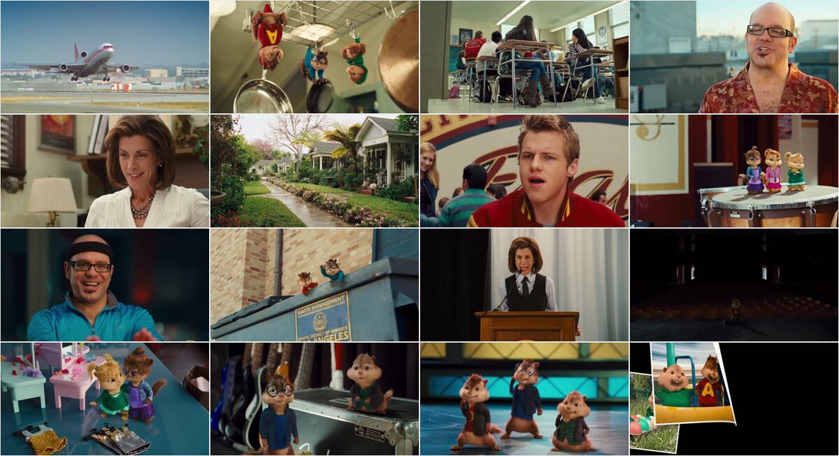 Alvin i wiewiórki 2 - Alvin and the Chipmunks- The Squeakquel (