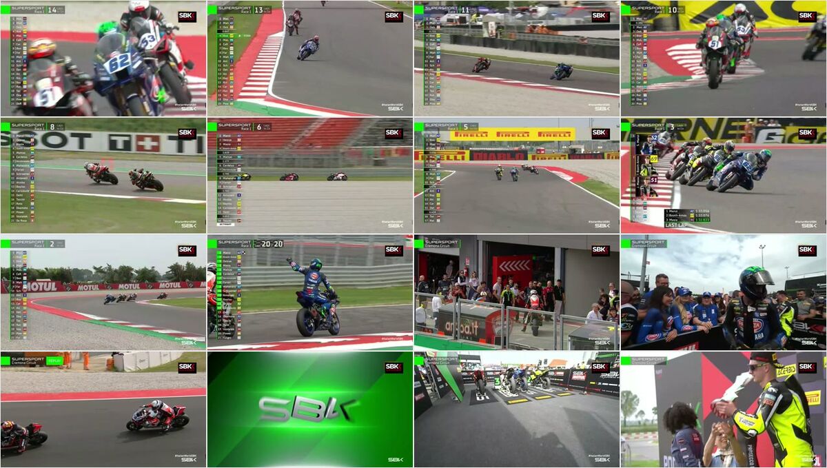 1ª Carrera de WorldSSP desde el circuito de Cremona ( Italia) 0