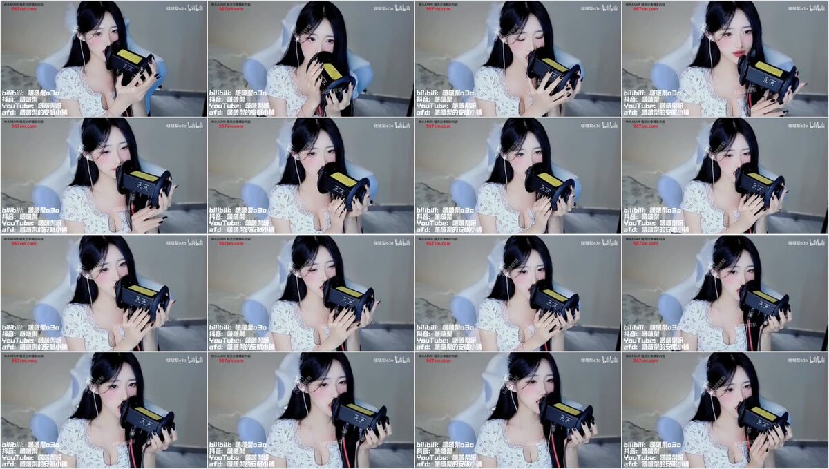 ASMR åµåµæ¢¨ R E STUDIO é»3dioé¨å¤æ¹¿æ¶¦çç©¿èçå¿
